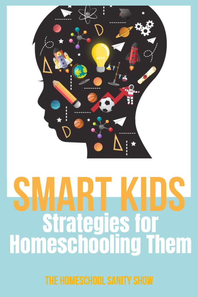 Strategies for Homeschooling Smart Kids - Homeschool Sanity