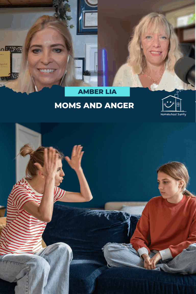 Moms and Anger - Homeschool Sanity